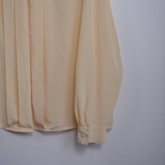 Tops | 8s Butter Yellow Blouse Alyssa | Poshmark